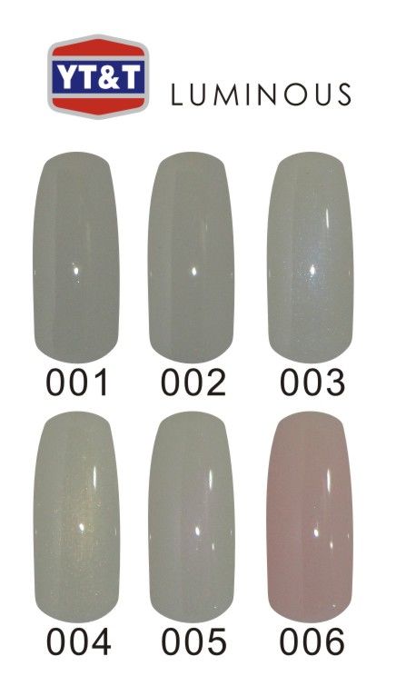 Luminous Gel Polish Color Chart - Guangzhou Xinsheng Cosmetic Co.,ltd.